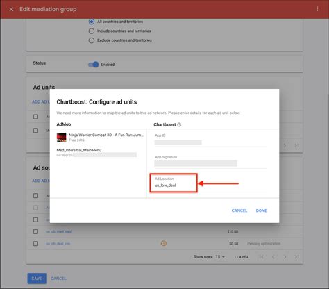 Admob Monetization Chartboost Documentation