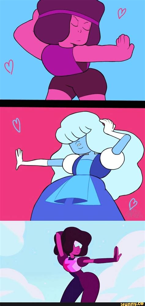 Pin By The Galaxy On Garnets Universe Sapphire Steven Universe Steven Universe Funny