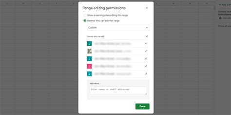 How To Share And Protect Your Google Sheets