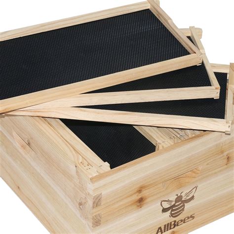 Fir Assembled Deep Hive Box 10 Pieces Pine Hive Fr Vicedeal