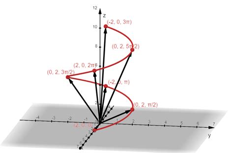 Examples Of Complex Graphs From Vector Functions