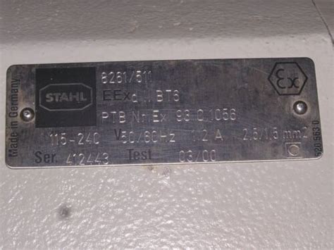 Fluidwell Fw 0300 Flow Computer In Stahl Eex Case Used Please Read Cosyss