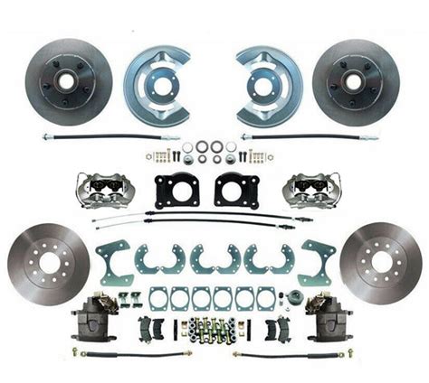 Rear Disc Brake Conversion Kits For Ford 8” And 9” Rear Axles Force