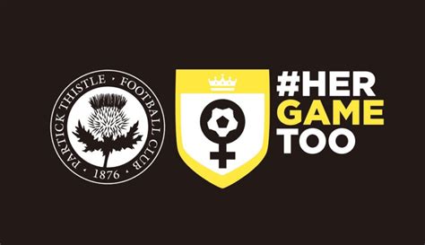 Her Game Too Weekend At The Wyre Stadium At Firhill Partick Thistle Fc
