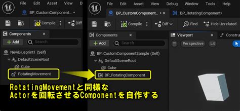 【bp】actorcomponent｜unreal Engine 5から始める C And Blueprint