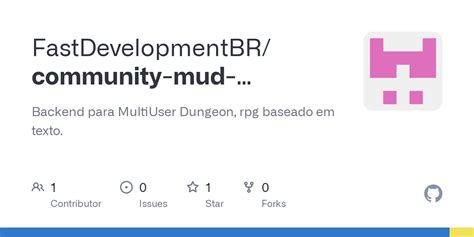 GitHub FastDevelopmentBR Community Mud Backend Backend Para MultiUser Dungeon Rpg Baseado Em