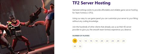 8 Best Team Fortress 2 TF2 Server Hosting For Best Performance