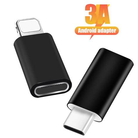 1pc Type C To Android Adapter Android To Type C Interface Converter