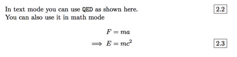 Environments How Do I Use The Boxed Theorem Name As A QED Symbol TeX LaTeX Stack Exchange