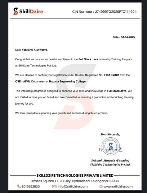 skilldzire acceptance learning fullstackjava careerdevelopment