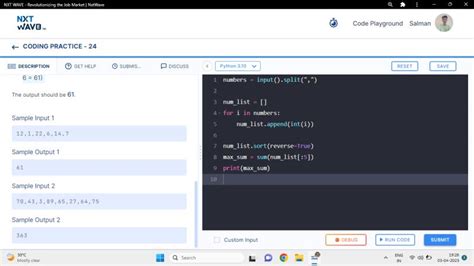salman pathan on linkedin 30daysofcodechallenge 30daysofcode day02 nextwave ccbpian ccbp