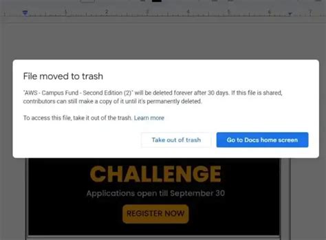 How To Delete Google Docs Document GeeksforGeeks