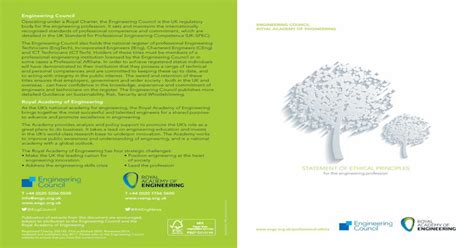 Pdf Statement Of Ethical Principles Engineering Council Dokumentips