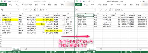 Python openpyxlで行削除する方法 実践的な使用例 選 kirinote