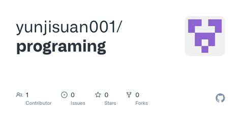 Github Yunjisuan001programing