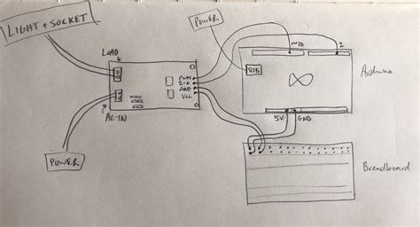 Sketch Simple Dimmer Diagram Wiring Diagram