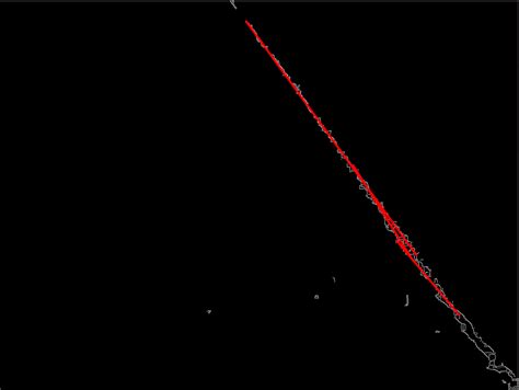Opencv A Good Approach For Detecting Lines In An Image Stack Overflow
