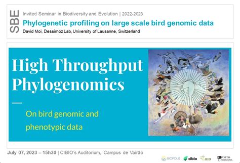 phylogenetic profiling on large scale bird genomic data events cibio