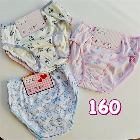 Yahoo オークション 2枚組×3【6枚セット】女児ショーツ【160】猫 ブ