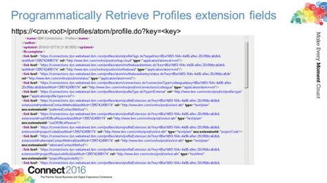 Enrich Your Ibm Connections Profiles By Extending The Profiles Data Model Pdf