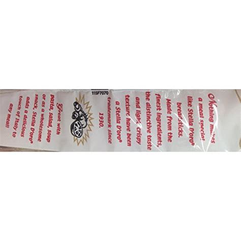 Stella Doro Breadsticks Seaton Snacks