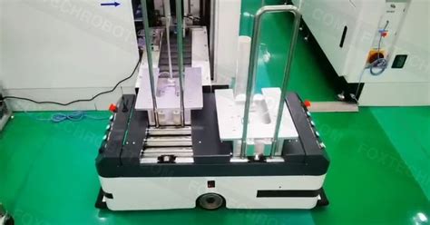 custom gt80 double roller conveyor autonomous mobile automated guided