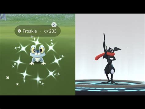 Shiny Froakie Evolution