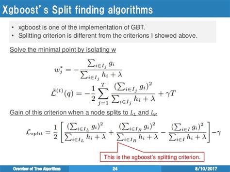 Overview Of Tree Algorithms From Decision Tree To Xgboost