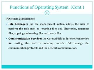 Operating System PPT
