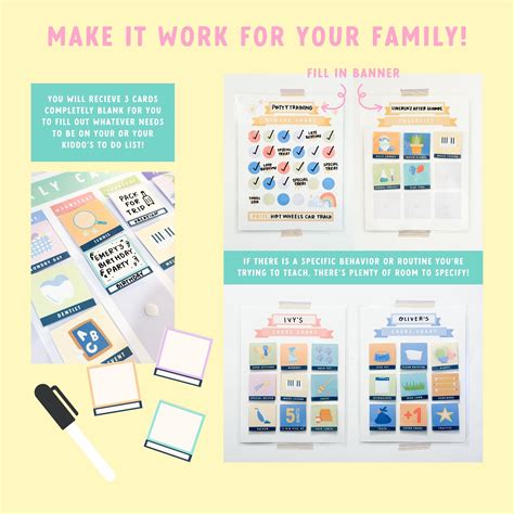 Ultimate Chore And Routine Chart Bundle Digital Download Printable
