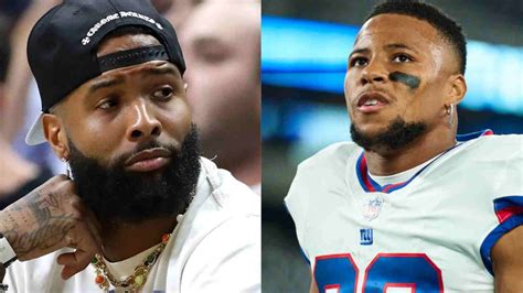 Odell Beckham Jr Shares Cryptic Comment On Giants Saquon Barkley