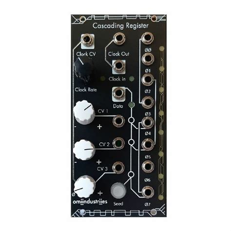 Omiindustriies Cascading Register Source Of Pseudo Random Voltages And Gates Module At Juno Records