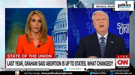 Lindsey Graham Explodes At Cnns Dana Bash On Womens