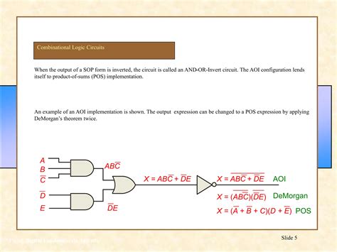 Combinational Logic Circuits Design And Implementation Pptx