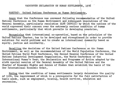 Un Habitat History And Un Habitat Assembly For Beginners How It Began