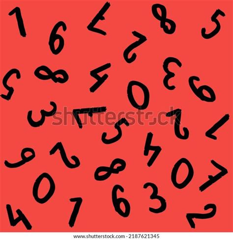 Template Image Keyboard Symbols Set Numbers ภาพประกอบสต็อก 2187621345 Shutterstock