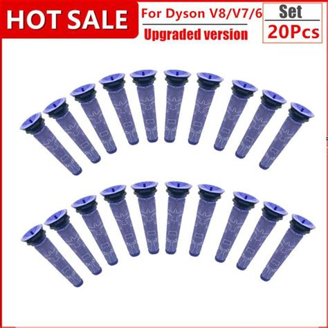 Pre Filters And Post Filters Hepa Replacements Compatible Dyson V8 And V7 Cordless Vacuum
