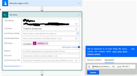 solved delete items from a sharepoint list based on a dat power