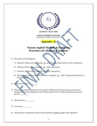 NAME S Appendix K PDF