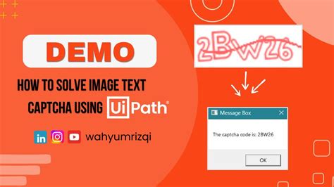 Tutorial How To Solve Image Text Captcha On Uipath Video Tutorials