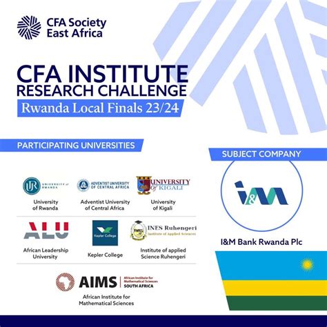 Cfa Society East Africa On Linkedin Cfaresearchchallenge Cfasocietyea