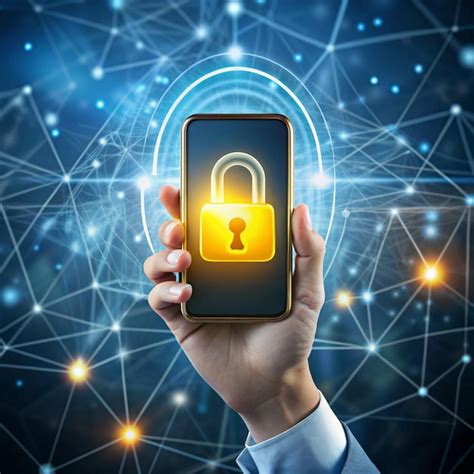 Human Touching Technology Global Networking Security Information Safety