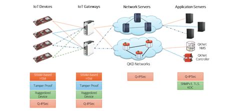 Boosting Security In Low Power Wide Area IoT Networks With HSMs And Quantum Cryptography