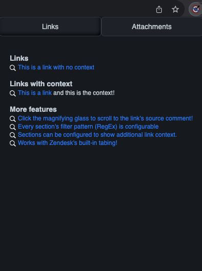 github bagtoad zendesk link collector a browser extension to