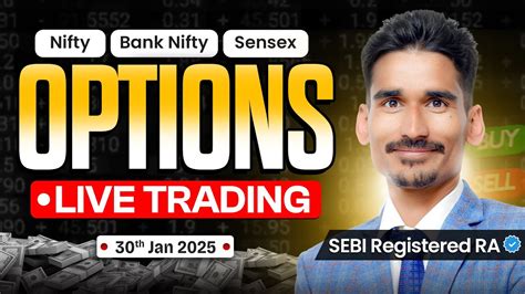 Live Trading | Nifty, Bank Nifty, Sensex | 30/01/2025 | Market Analysis ...