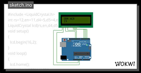 Interfacing Lcd Copy Wokwi Esp32 Stm32 Arduino Simulator