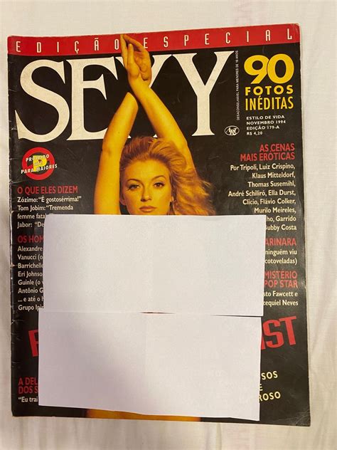 Revista Edição Especial Sexy Regininha Poltergeist Ano 1994 Livro