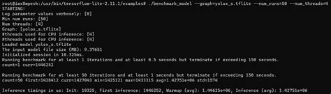 Imx 8m Plus Yoloxsonnx Convert To Tflite Using Eiq Tool But But