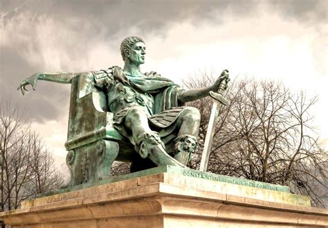 Statue Of Emporer Constantine The Great At York Kowethas Ertach Kernow