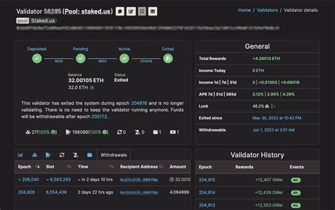 How To Look Up The Status Of Your Validator Withdrawals